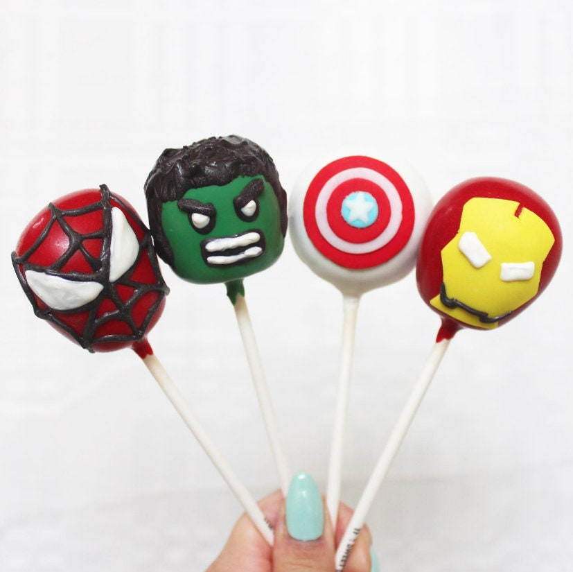 Hulk Cake Pops