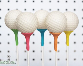 Golf Ball Cake Pops | Etsy