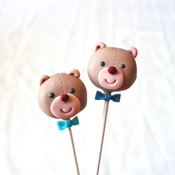 Teddy Bear Cakesicles - Etsy
