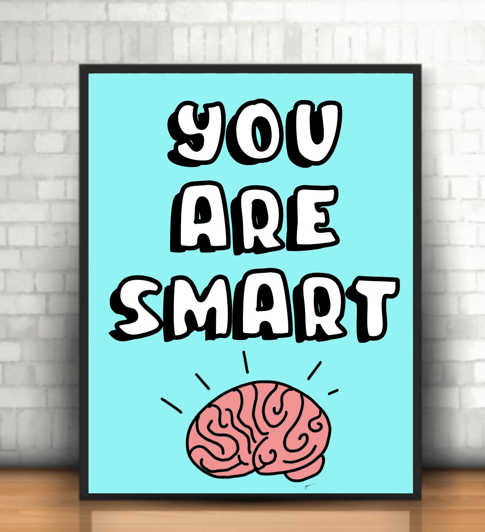 You Are Smart Affirmation Digital Download - Etsy