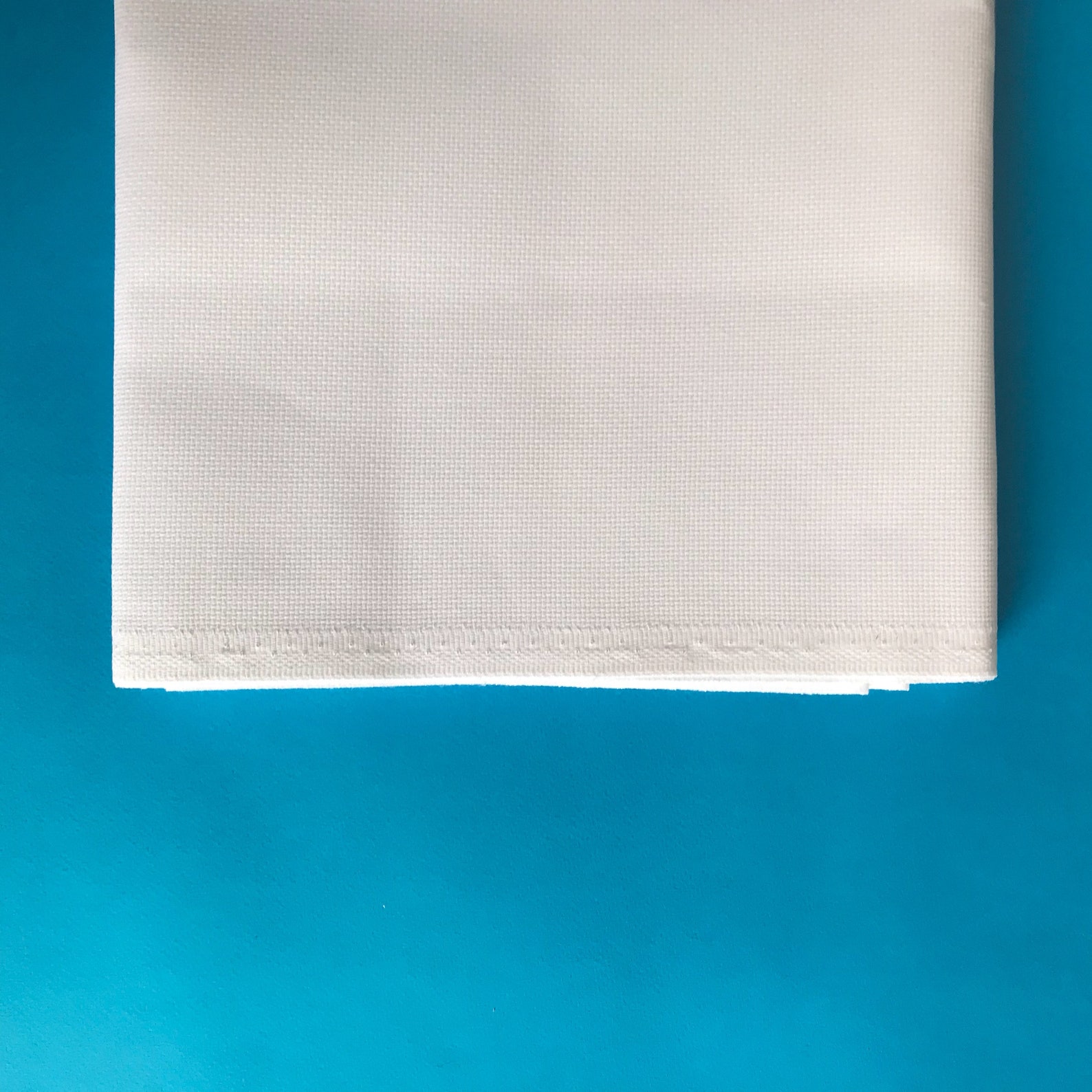 White Aida Fabric Permin 18 Count Aida Cross Stitch Fabric - Etsy