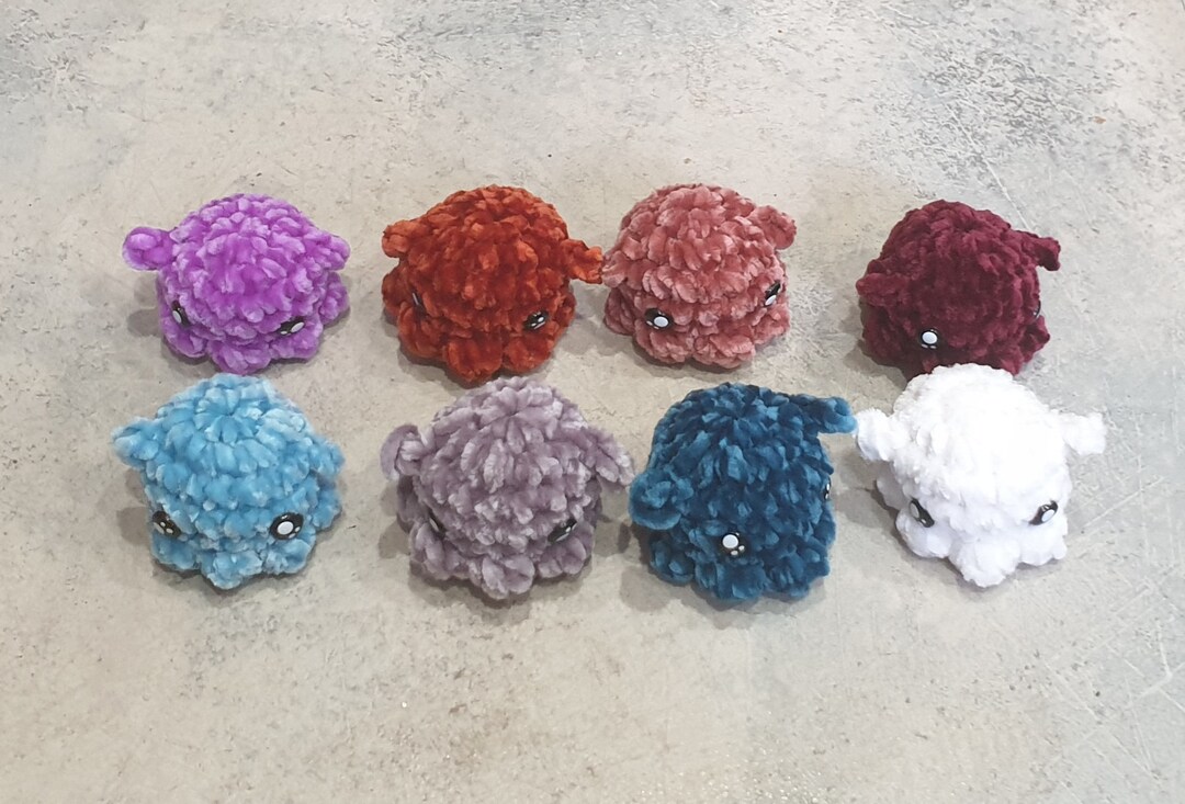 Mini Dumbo Octo Squishy | Crochet Amigurumi Small Octopus Plushie ...