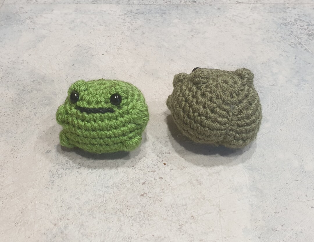 Toads With Butts Crochet | Amigurumi Handmade Plush | Stuffed Animal ...