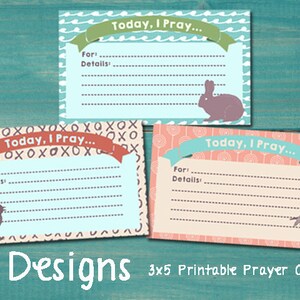 SALE Printable Prayer Cards / Devotions / Prayer Journal / Prayer ...