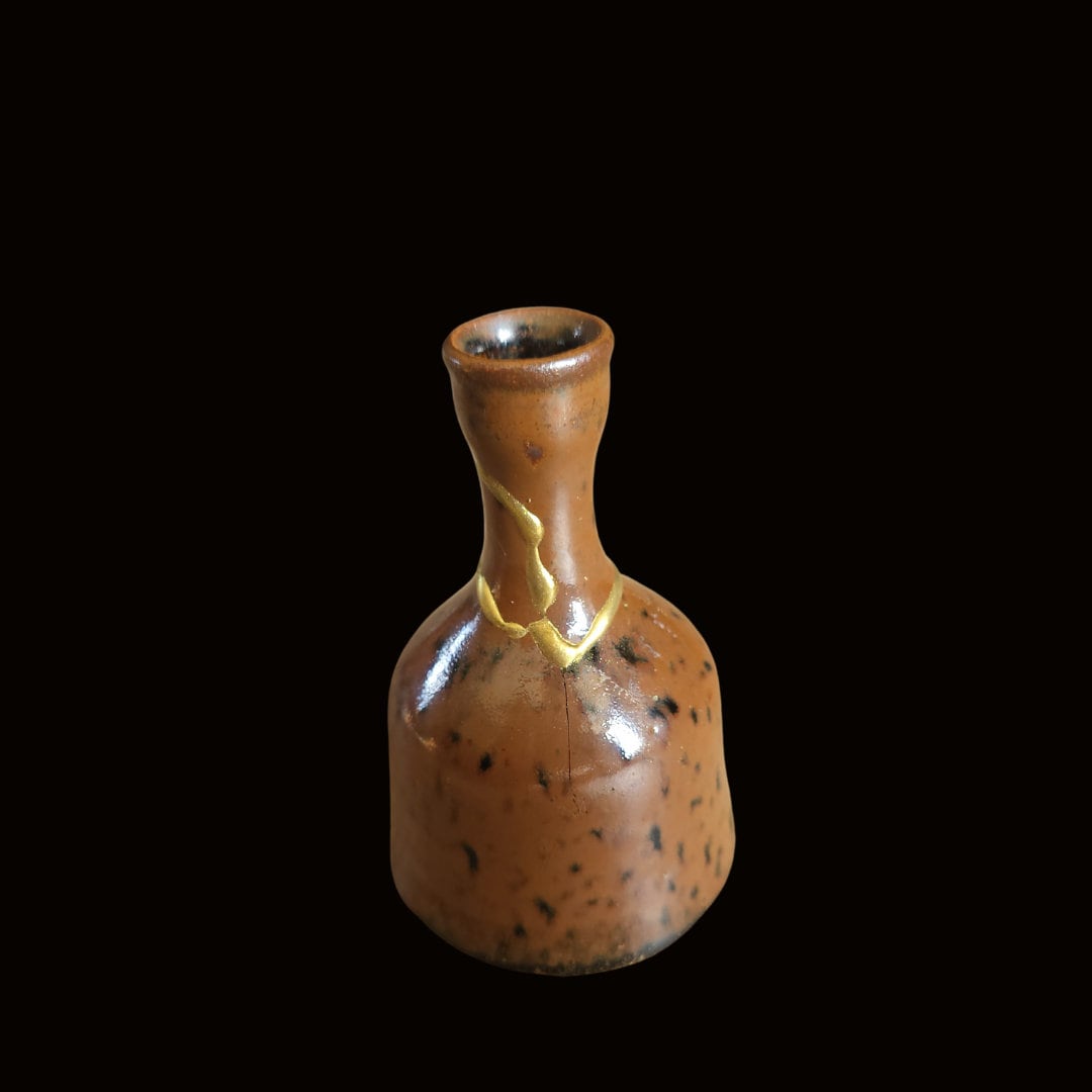 Kintsugi Vase - Japanese Ikebana Vase - Etsy