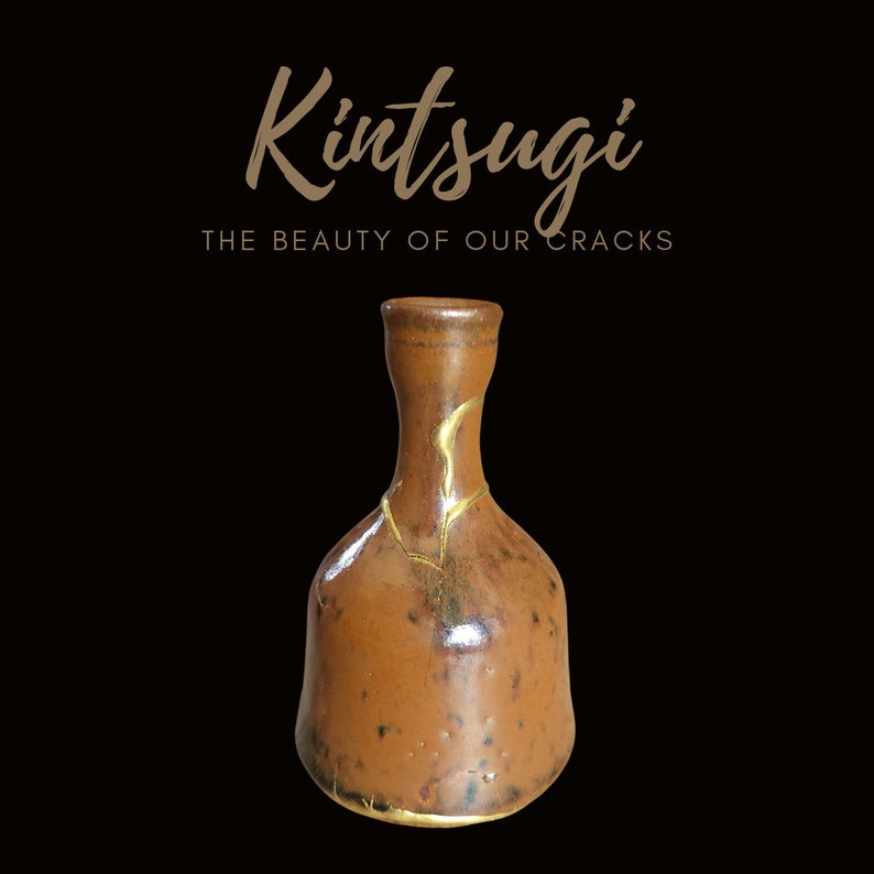 Kintsugi Vase Japanese Ikebana Vase - Etsy