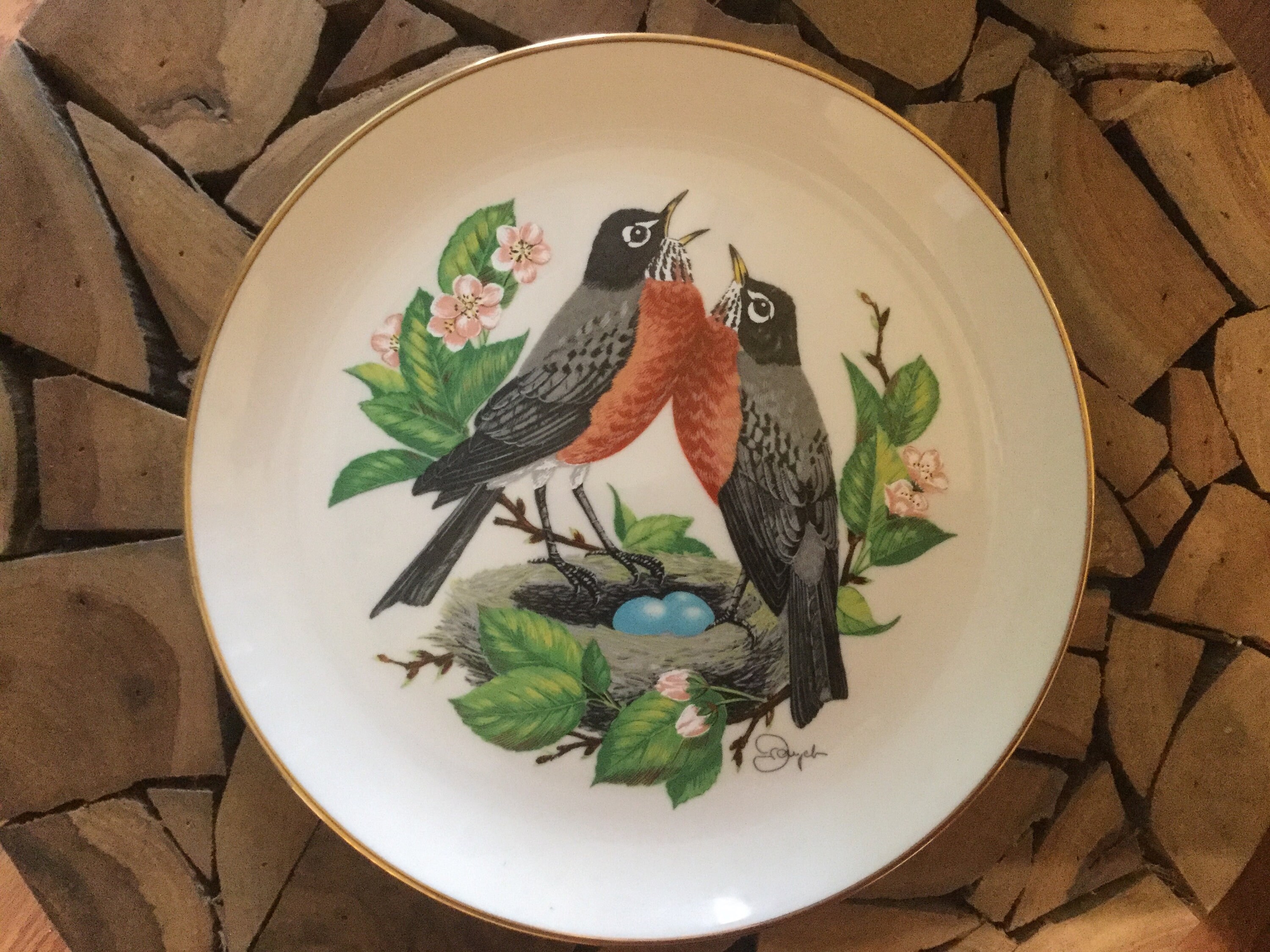 Collector Plate by Gunther Granget's 1978 Four Seasons Series voices of ...