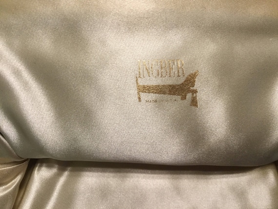 Vintage Ingber Chocolate Brown Velvet Clutch Evening … - Gem