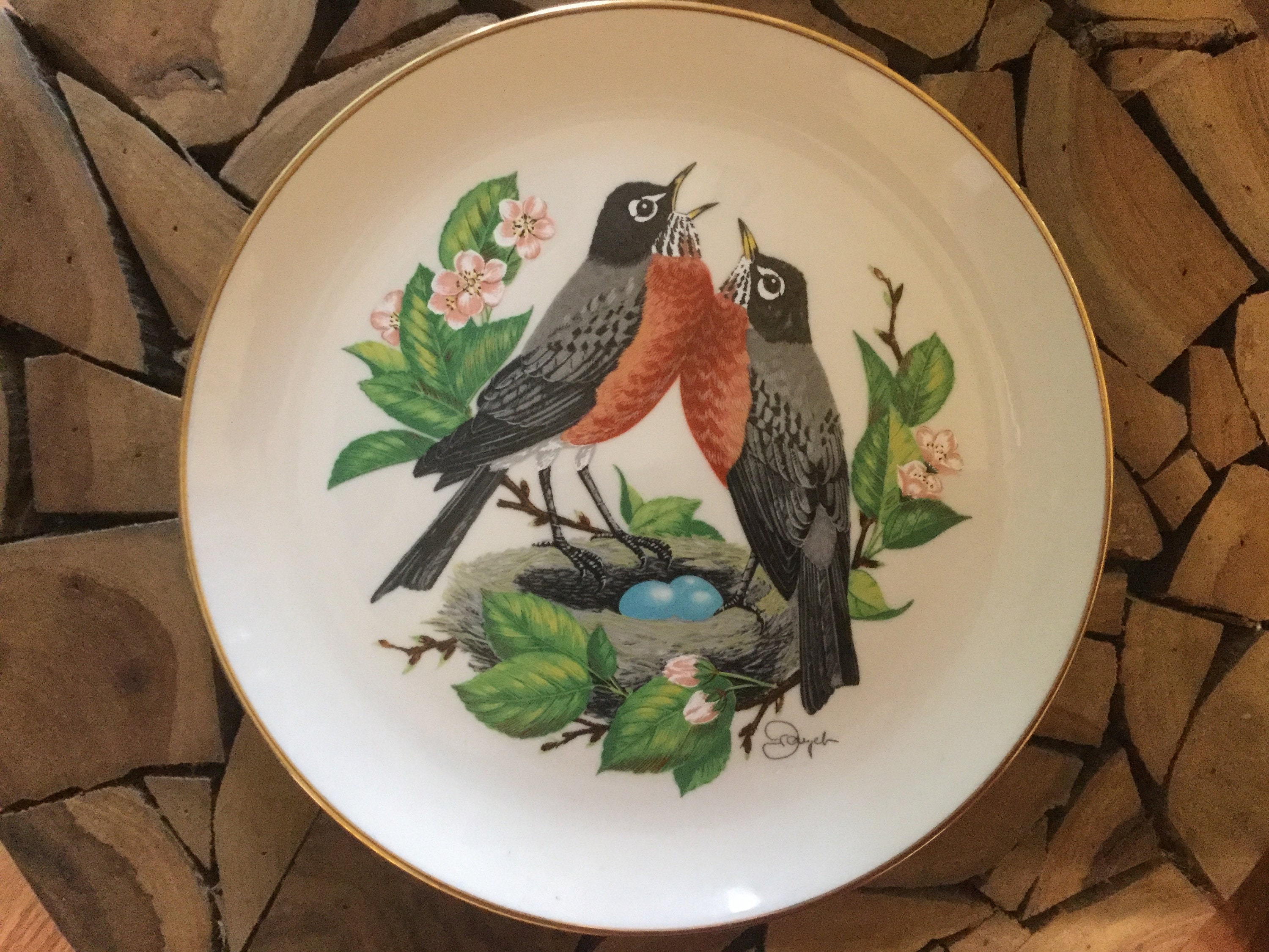 Collector Plate by Gunther Granget's 1978 Four Seasons Series voices of ...