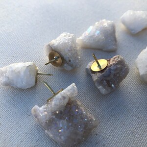 Crystal Geode Rock Push Pins for Vision Board Kit. Druzy Thumbtacks ...