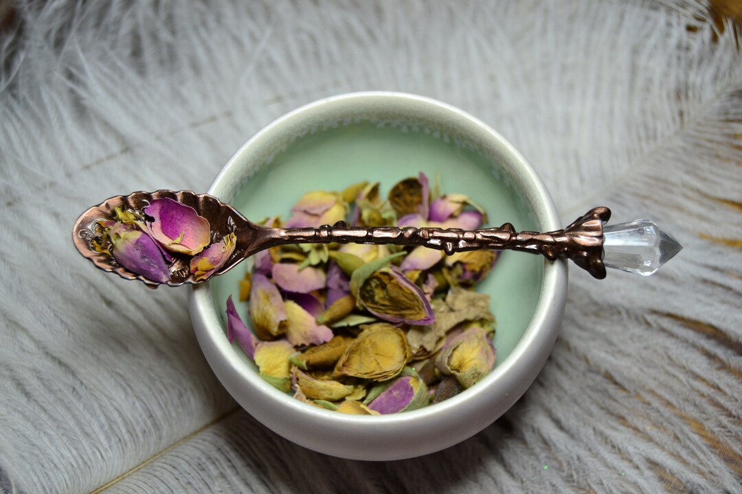 Witches Herb Spoon, Herbal Witch Spoon, Magick Fairy Spoon, Apothecary ...