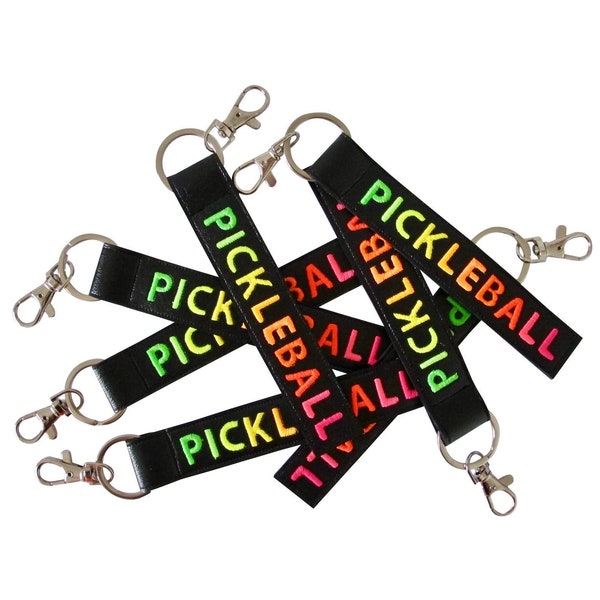 Pickleball Keychain - Etsy