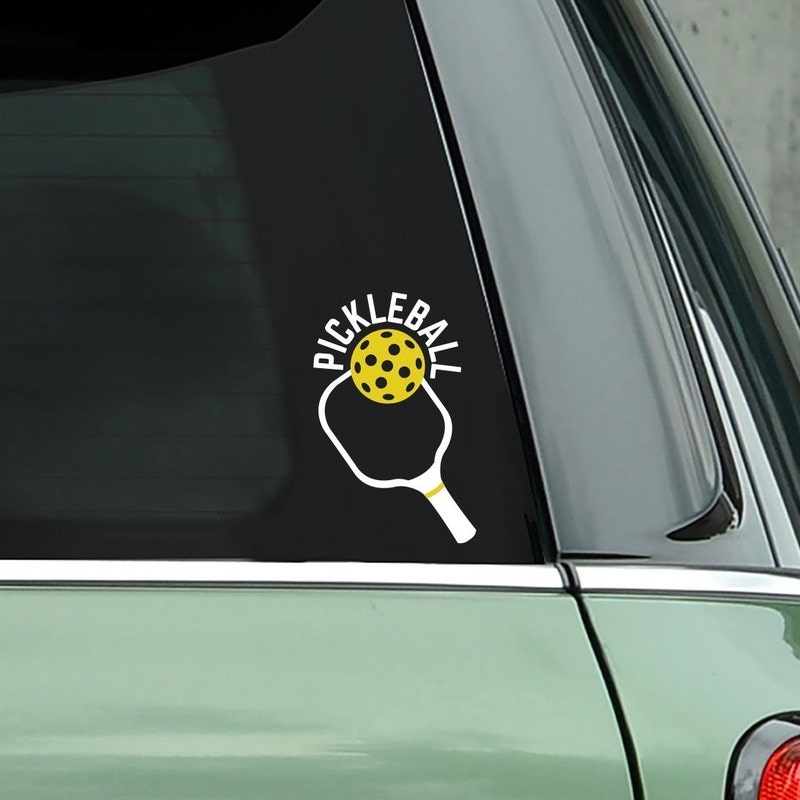 Pickleball Car Vinyl - Etsy
