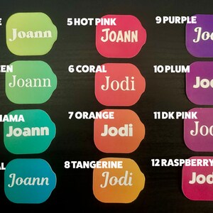 Personalized Pickleball Paddle Name Tag - Bag Tag - Magnet - Pickleball ...