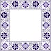 Floral Border Cross-stitch and Crochet Colourwork Pattern - Etsy