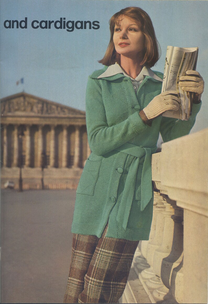 50x 1970's Vintage Crochet & Knitting Patterns - DIGITAL Magazine - Etsy