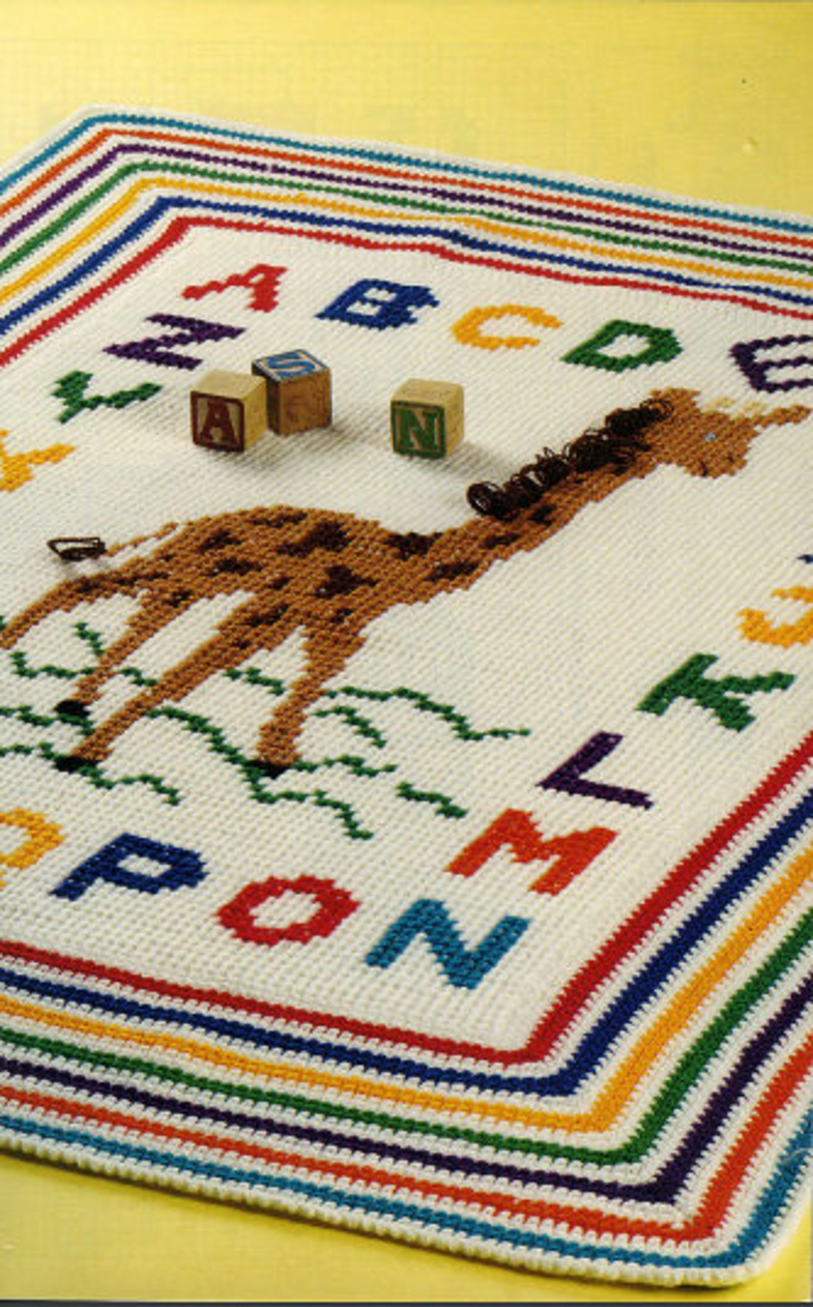 Baby Giraffe Alphabet Afghan Crochet Pattern - Etsy