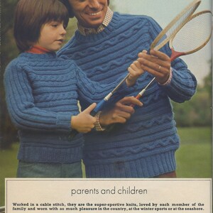 50x 1970's Vintage Crochet & Knitting Patterns - DIGITAL Magazine - Etsy