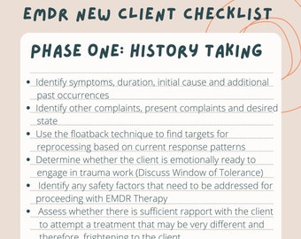 Target Sequence Plan Emdr - Etsy