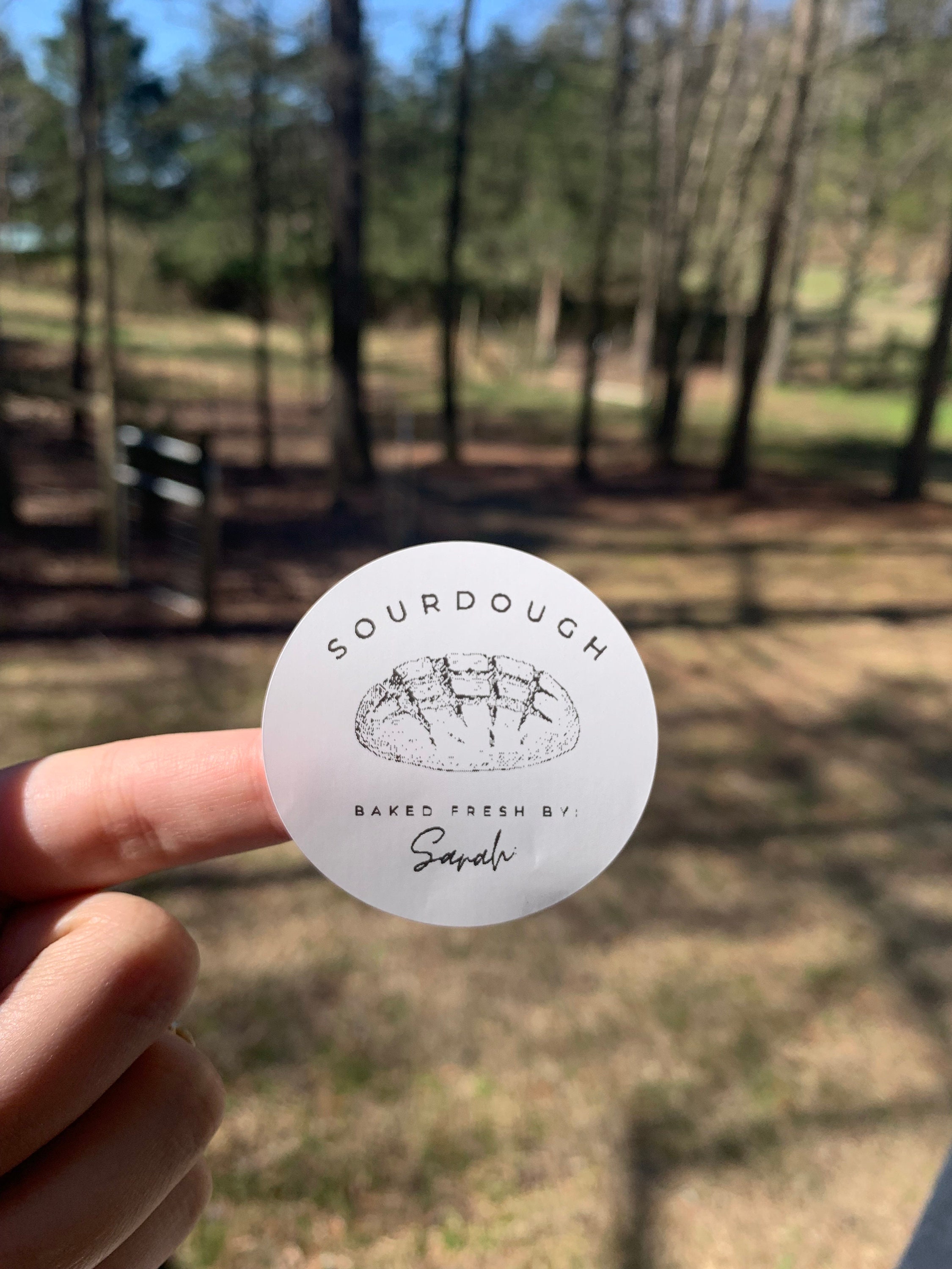 Personalized Sourdough Sticker Labels for Bakers - Etsy
