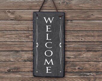 Outdoor welcome sign | Etsy