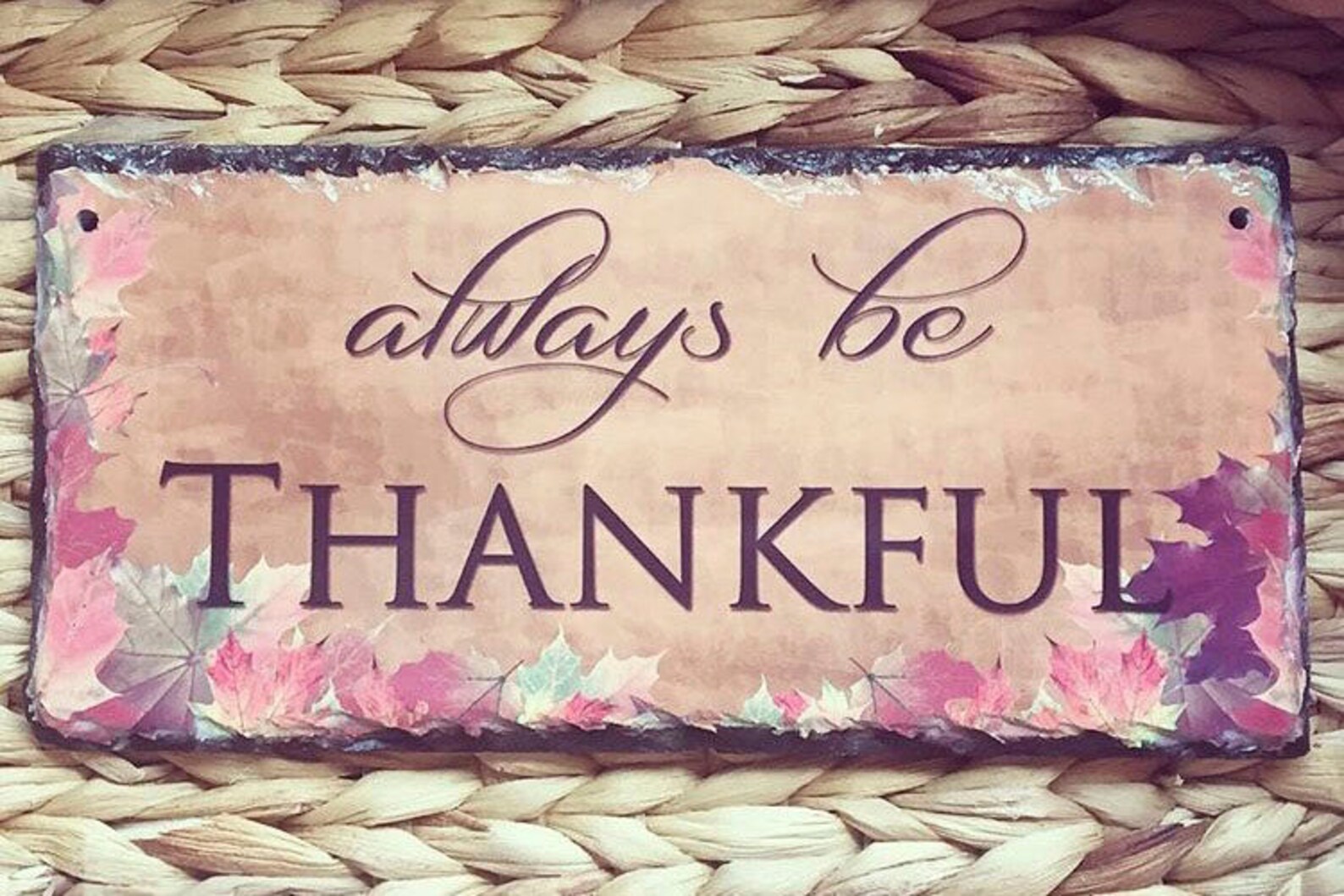 Always Be Thankful Fall Sign Fall Plaque Festive Sign - Etsy