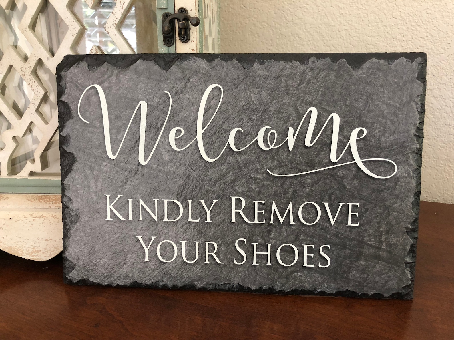 Kindly Remove Your Shoes Sign Kindly Remove Your Shoes | Etsy