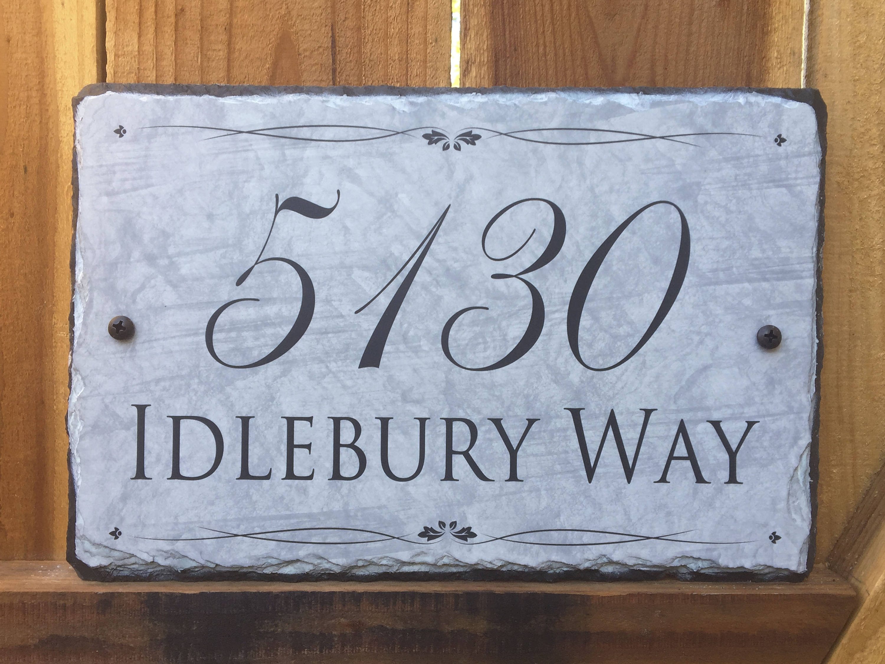 Home Address Sign Personalized House Number Plaque. Welcome - Etsy