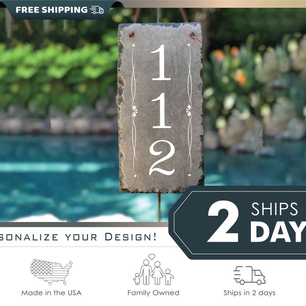 House Number Stake - Etsy