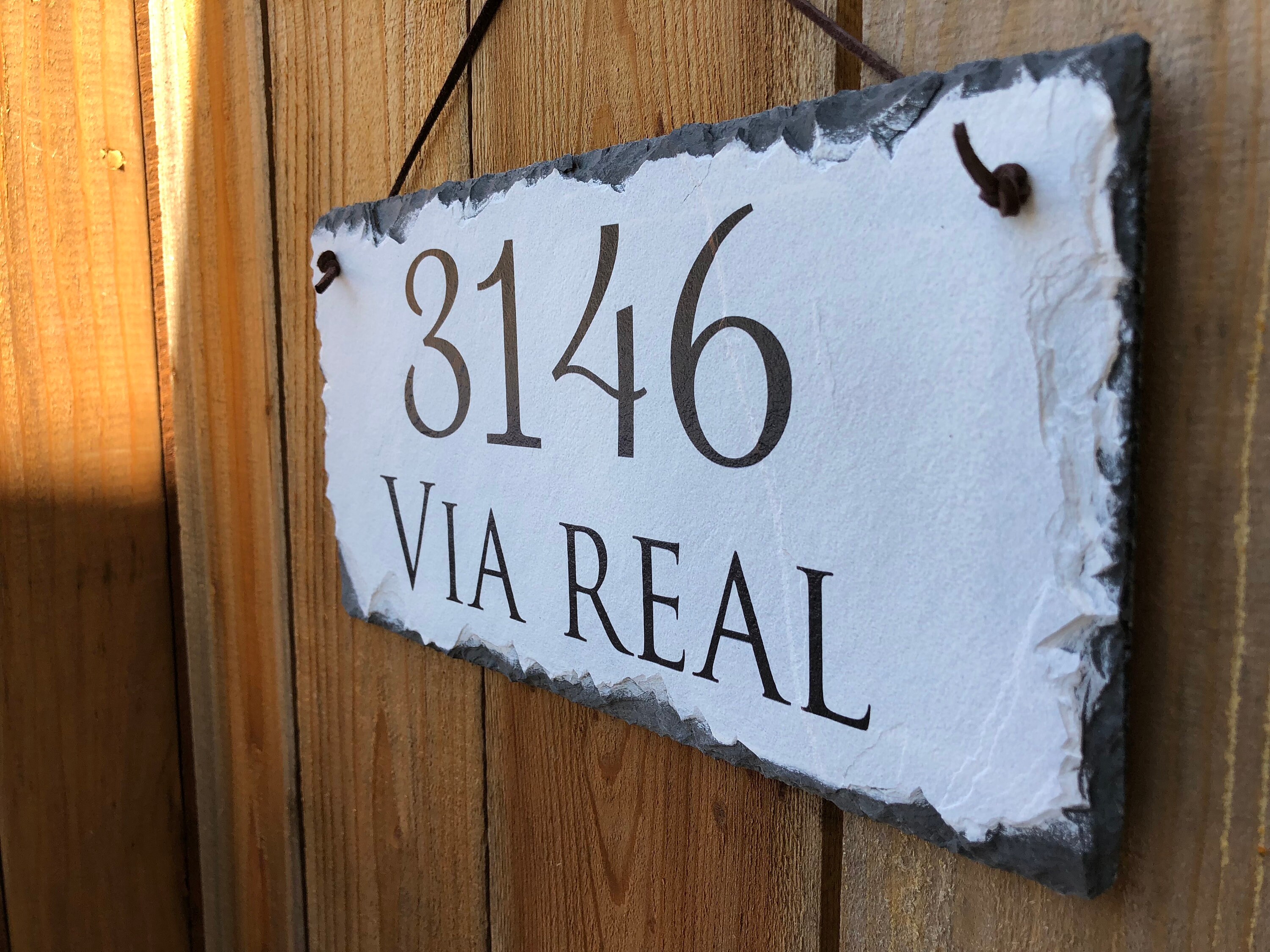 Home Address Sign! Personalized House Number Plaque Address Plaque ...