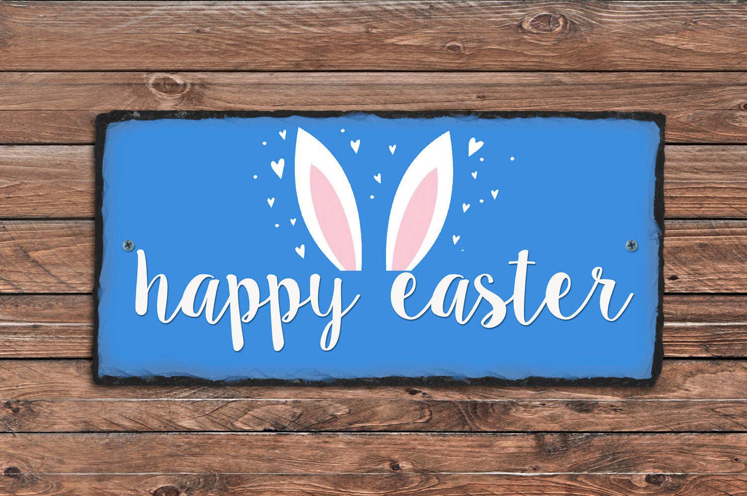 Easter Sign Easter Plaque Happy Easter Happy Easter Sign | Etsy