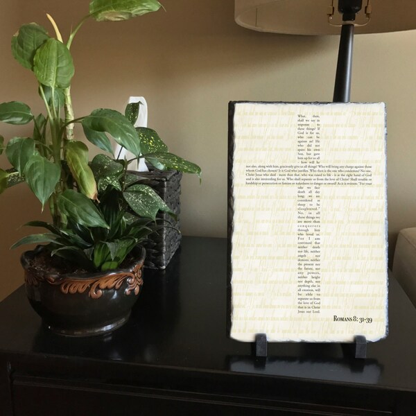 Bible Verse Plaque - Etsy