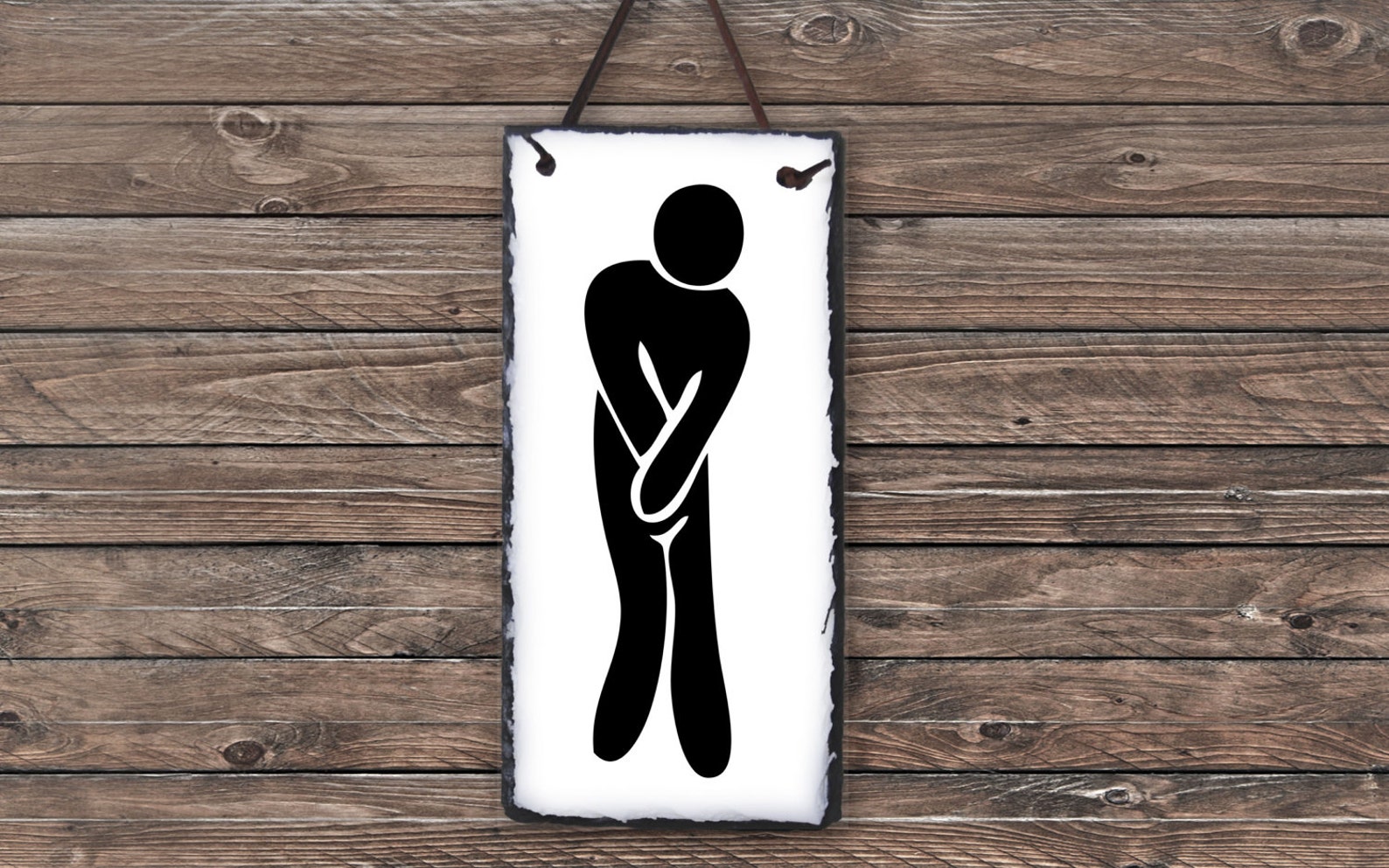 Bathroom Sign. Toilet Sign. Ladies and Gents Sign. Fun | Etsy