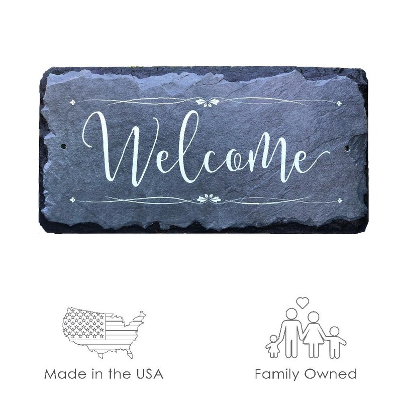 Outdoor Welcome Sign - Etsy