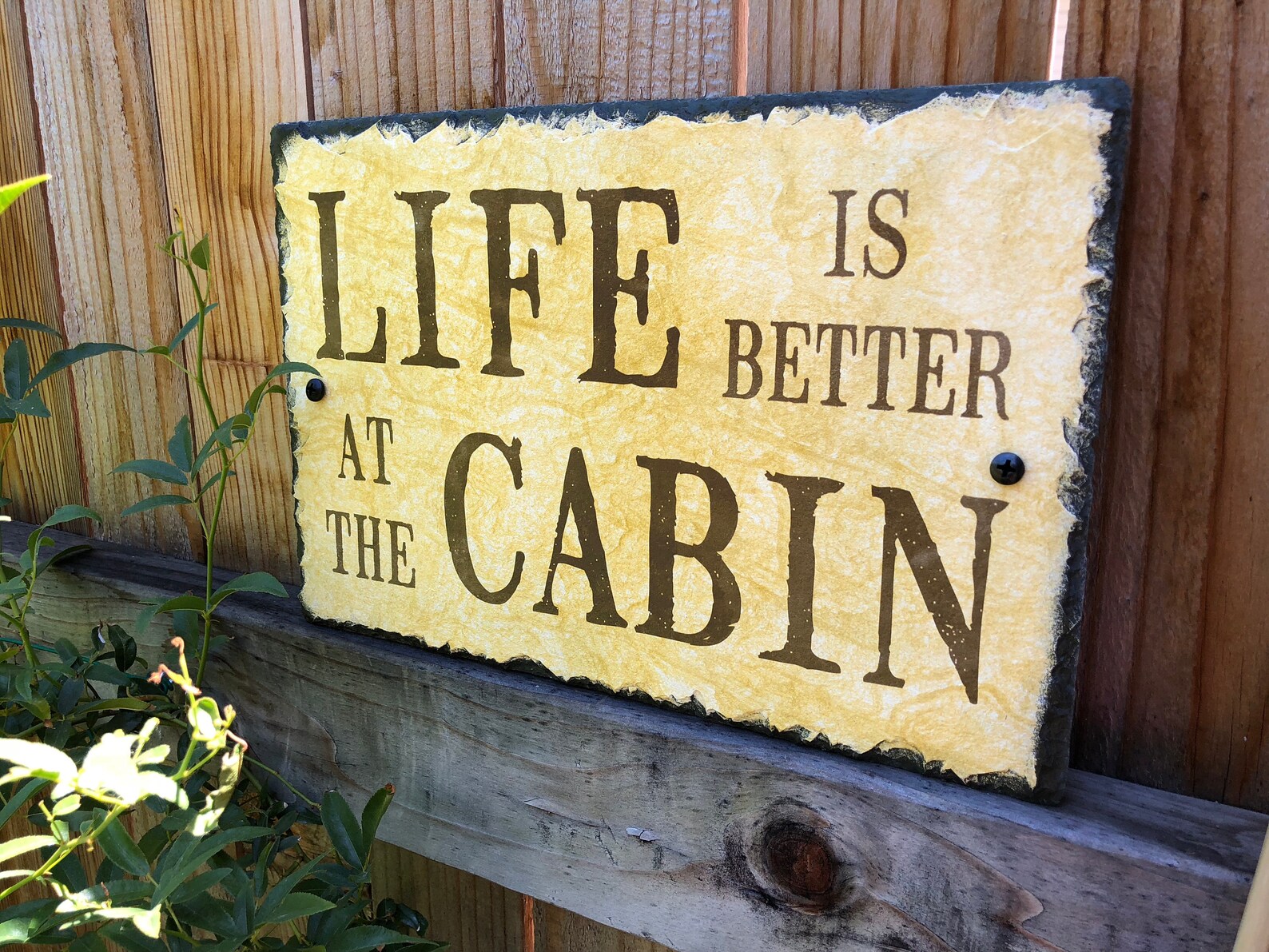 Cabin Sign. Cabin Decor. Outdoor Sign. Family Name Sign. - Etsy