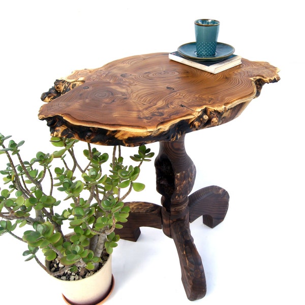 Wood Slab Coffee Table - Etsy