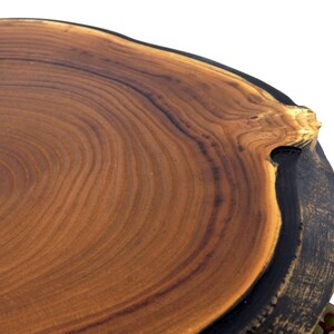 Small Live Edge Wood Slab Side Table Wild Olive Wood Coffee - Etsy