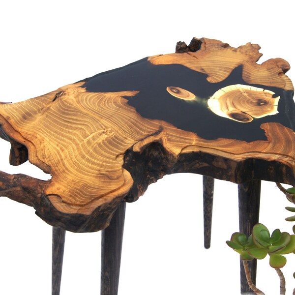 Stump Side Table - Etsy