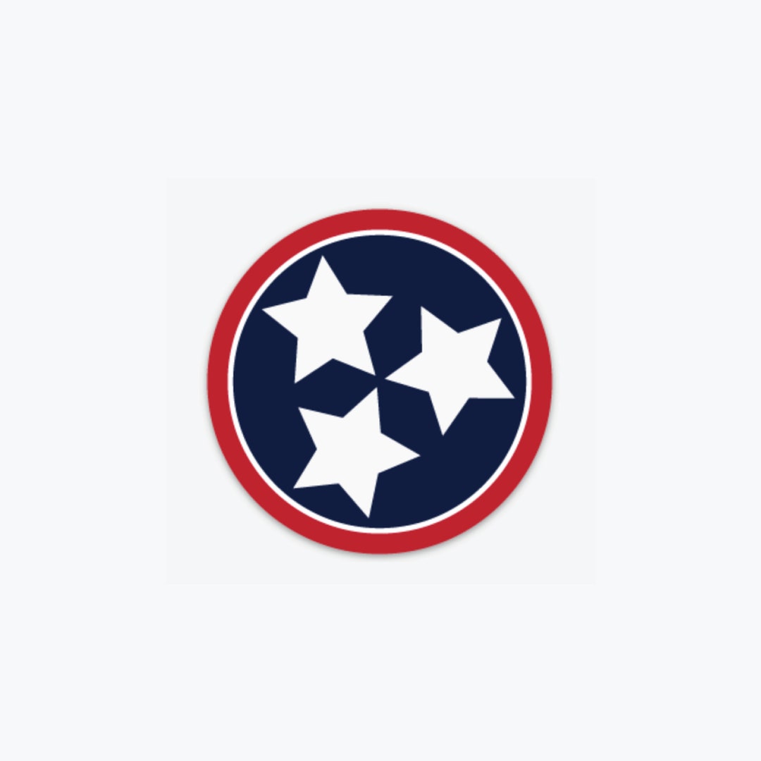 Tennessee Tristar Sticker - Etsy