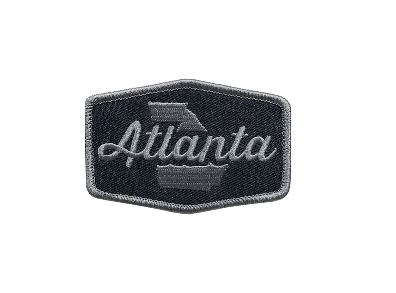 Atlanta Georgia Embroidered Patch - Etsy
