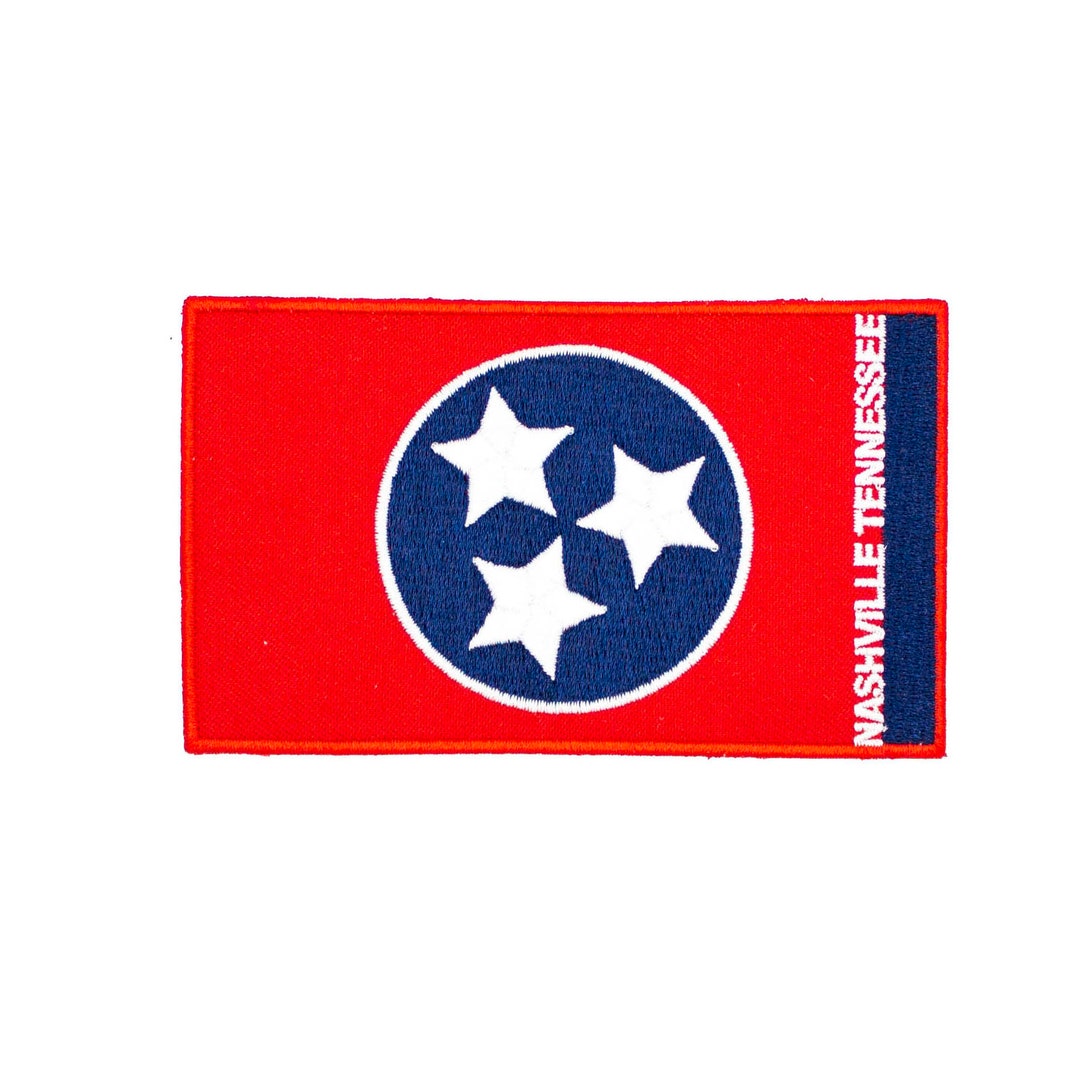 Tennessee State Flag Nashville Embroidered Patch - Etsy