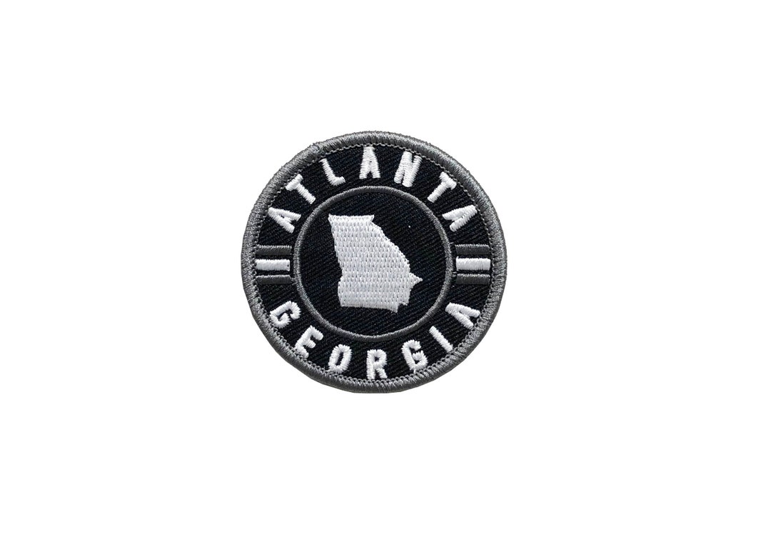 Atlanta Georgia State Embroidered Patch - Etsy