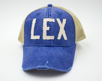 Lex Distress Hat - Etsy