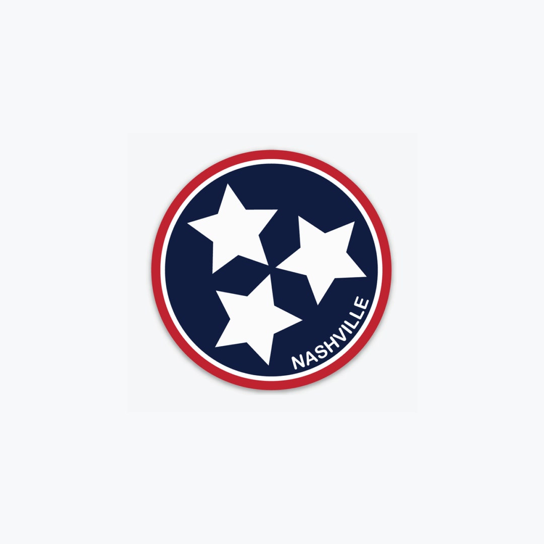 Nashville Tristar Sticker - Etsy
