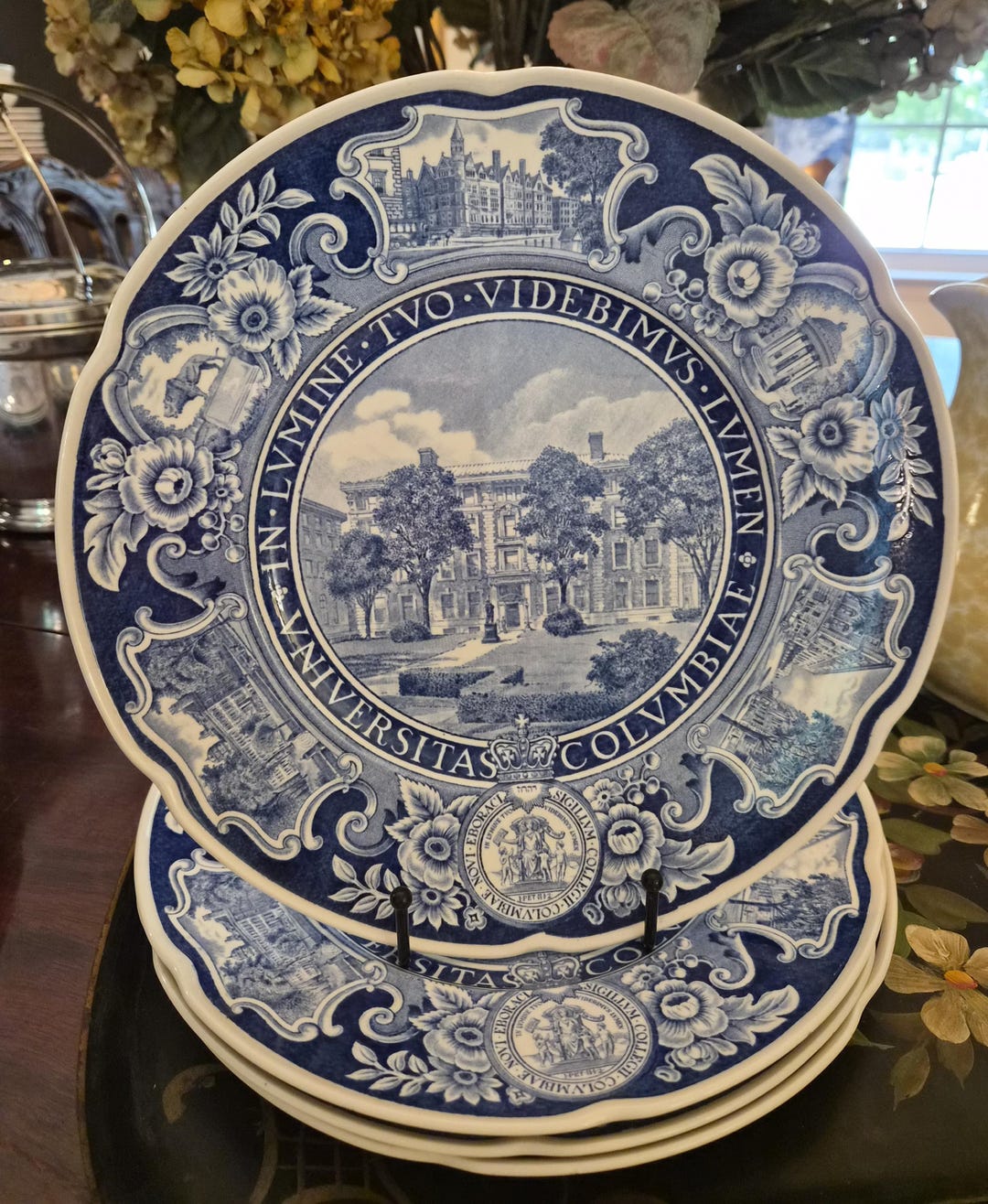 Wedgwood Columbia University Plate Series, 1930's, #7 School of Mines ...