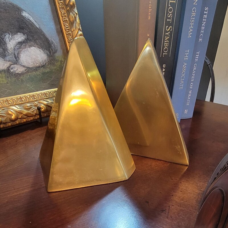 Triangle Bookend - Etsy