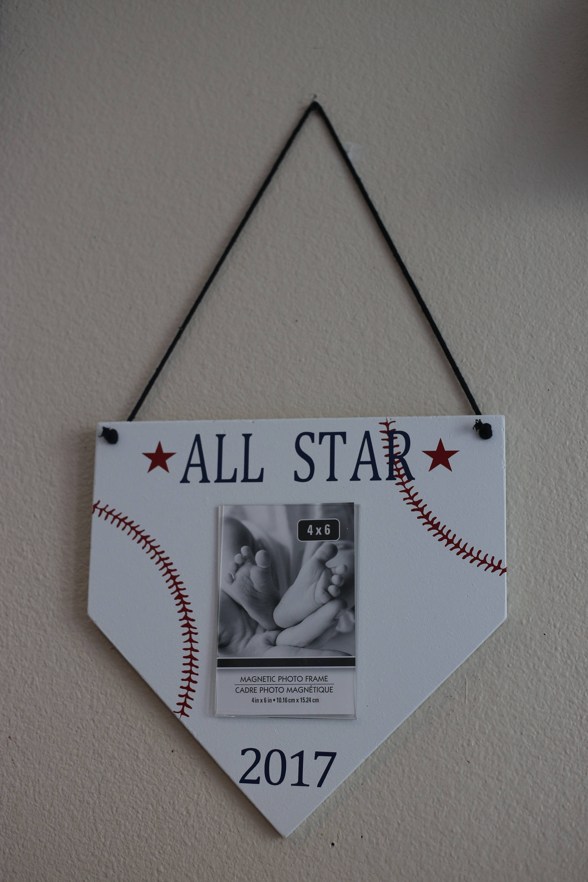 Allstar Home Plate Picture Frame Baseball Homeplate Plaque - Etsy