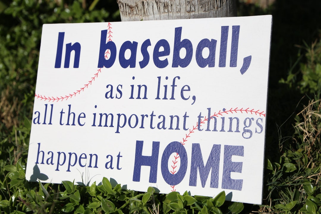 Handmade Baseball Plaque, Baseball Sign, Baseball Decor, Sports Sign ...