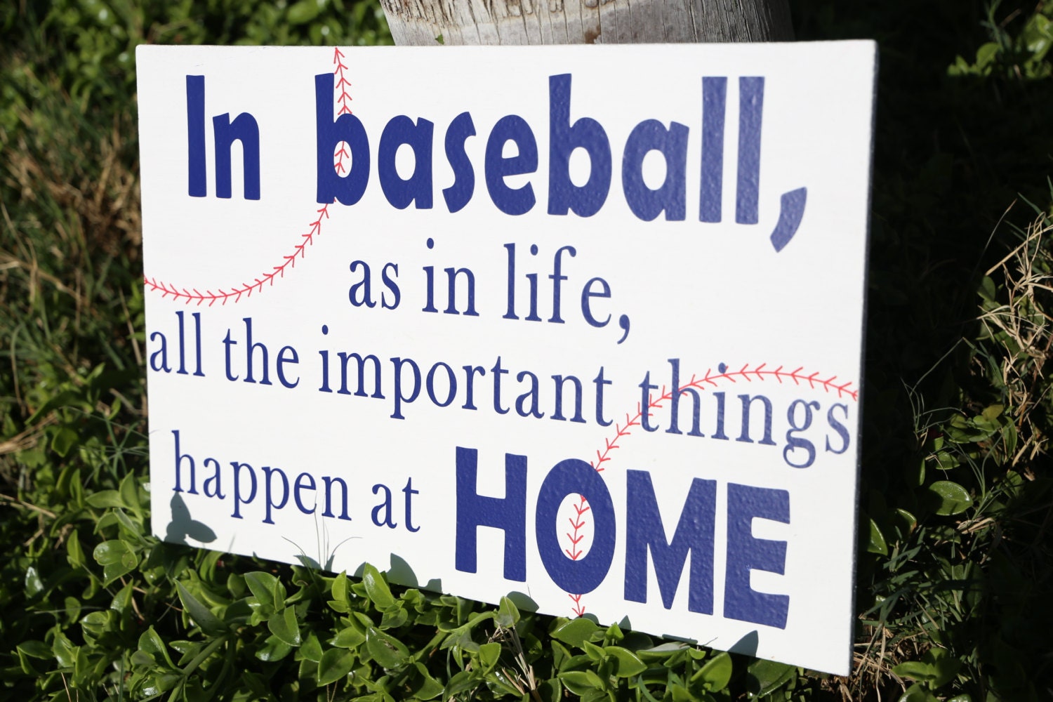 Handmade Baseball Plaque Baseball Sign Baseball Decor - Etsy