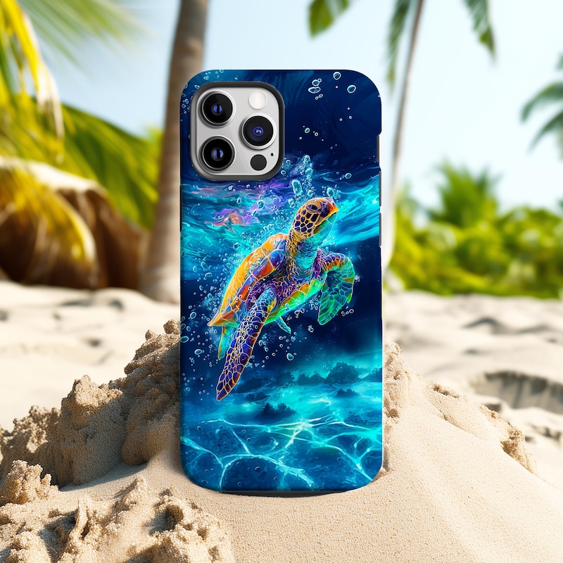 Turtle Phone Case - Etsy